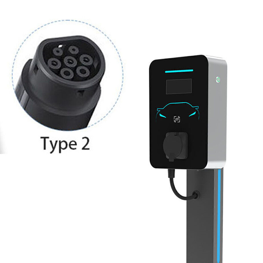 Universal Home Wall Box Level 2 Fast Charging Station 16a Type 2 Ev ...