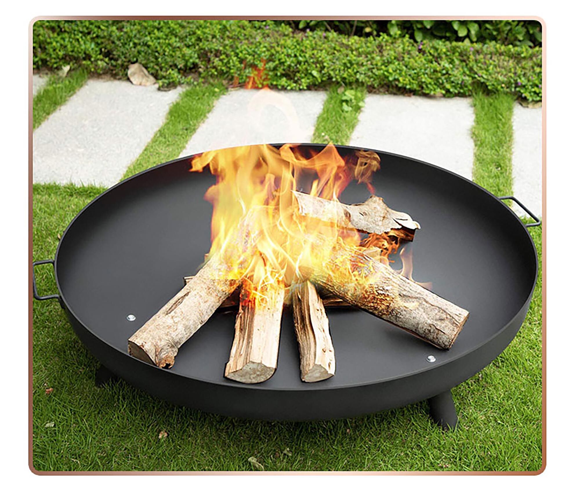 Wholesale Outdoor Large Garden Patio Steel Fire Pit Wood Burning Bbq ...