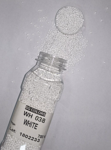 White Wh 038 Granulated Masterbatches/ Granulated Color For Polymers ...