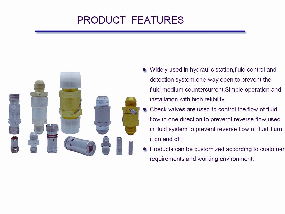 Buy Wholesale China Top Quality Hydraulic System Direction Valve Check ...