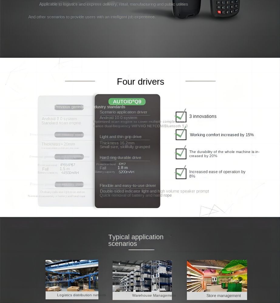 Bulk Buy China Wholesale Seuic Autoid Q9c Handheld Data Terminal Pda ...