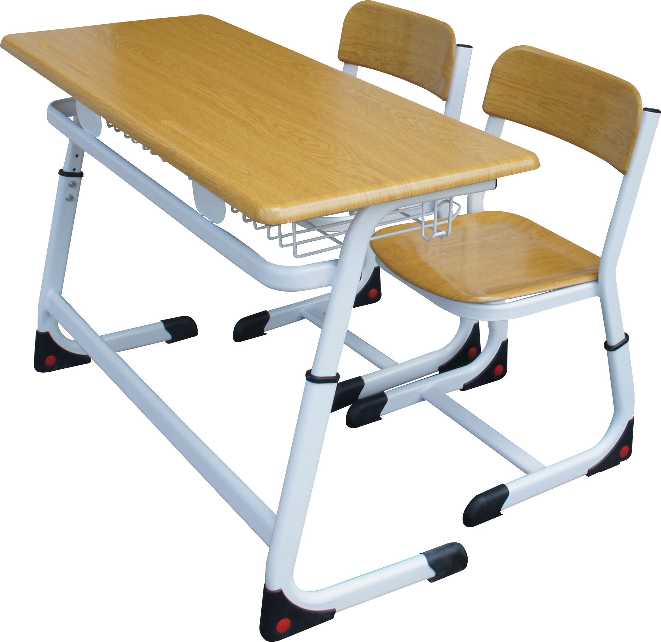 Good Quality Double Seat Two People School Furniture Desk Chair Student ...