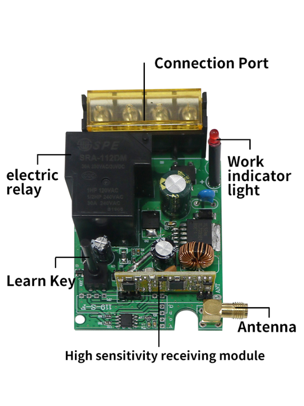 Water Pump Motor Switch High Power Ac 220v 380v 1 Channel Remote ...