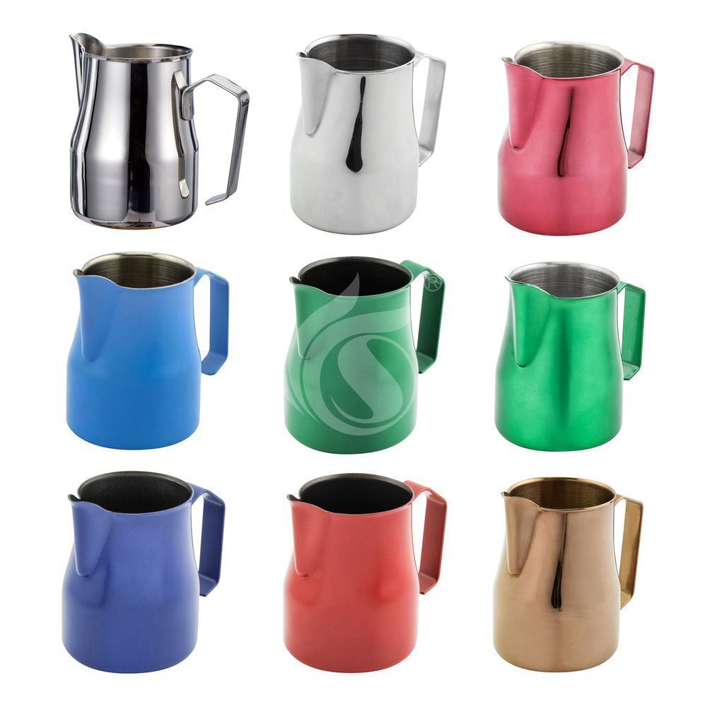 Coffeeware Milk Frothing Stainless Steel Milk Steaming Pitcher For Milk ...