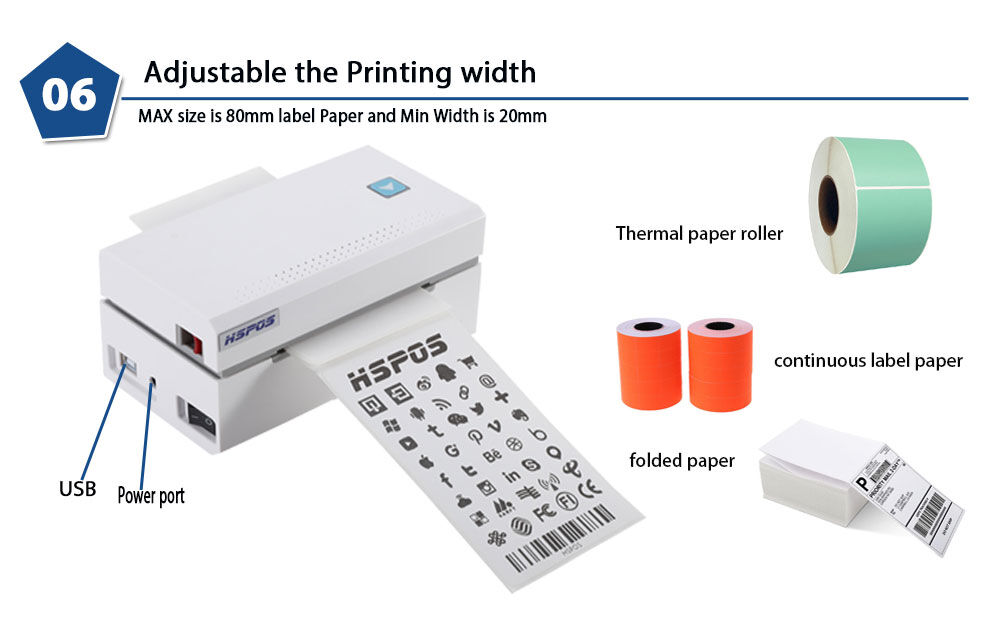 Buy Wholesale China Hot Sales 3inch Usb Shipping Thermal Label Printer ...