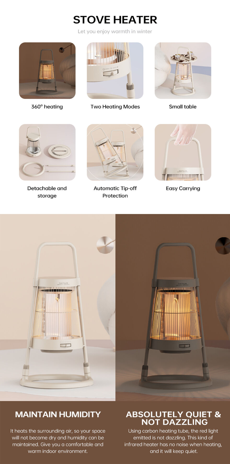 Buy Wholesale China Eap Factory 1000w 5 Ways Sun Halogen Quartz Foot ...