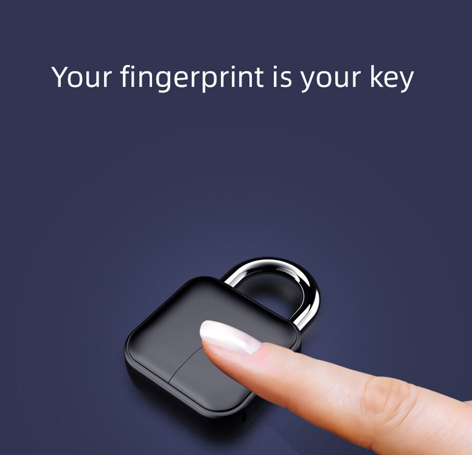 Keyless Circuits Padlocks Mini Door Lock Luggage Fingerprint Smart Padlock Outdoor, Smart ...