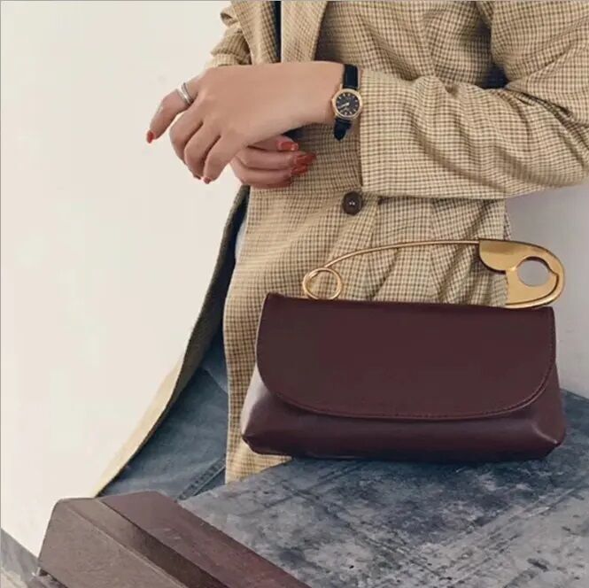 Pu Leather Handbag Design Chains Flap Shoulder Bag 2023 Fashion Mini ...