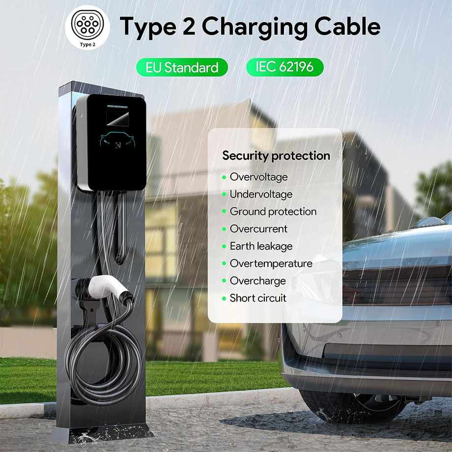 Buy Hong Kong SAR Wholesale Factory Smart Type 2 Ev Charging Cable Ev ...