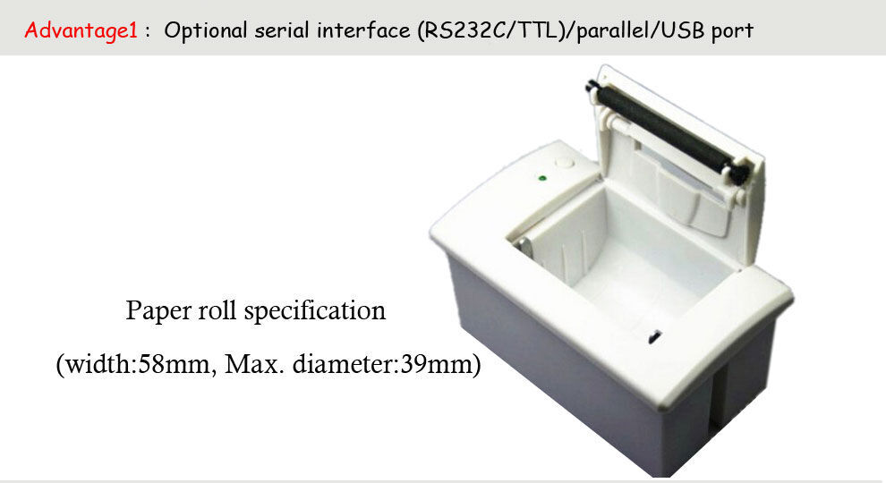 Buy Wholesale China 2 Inch Mini Embedded Thermal Receipt Printer 58mm ...