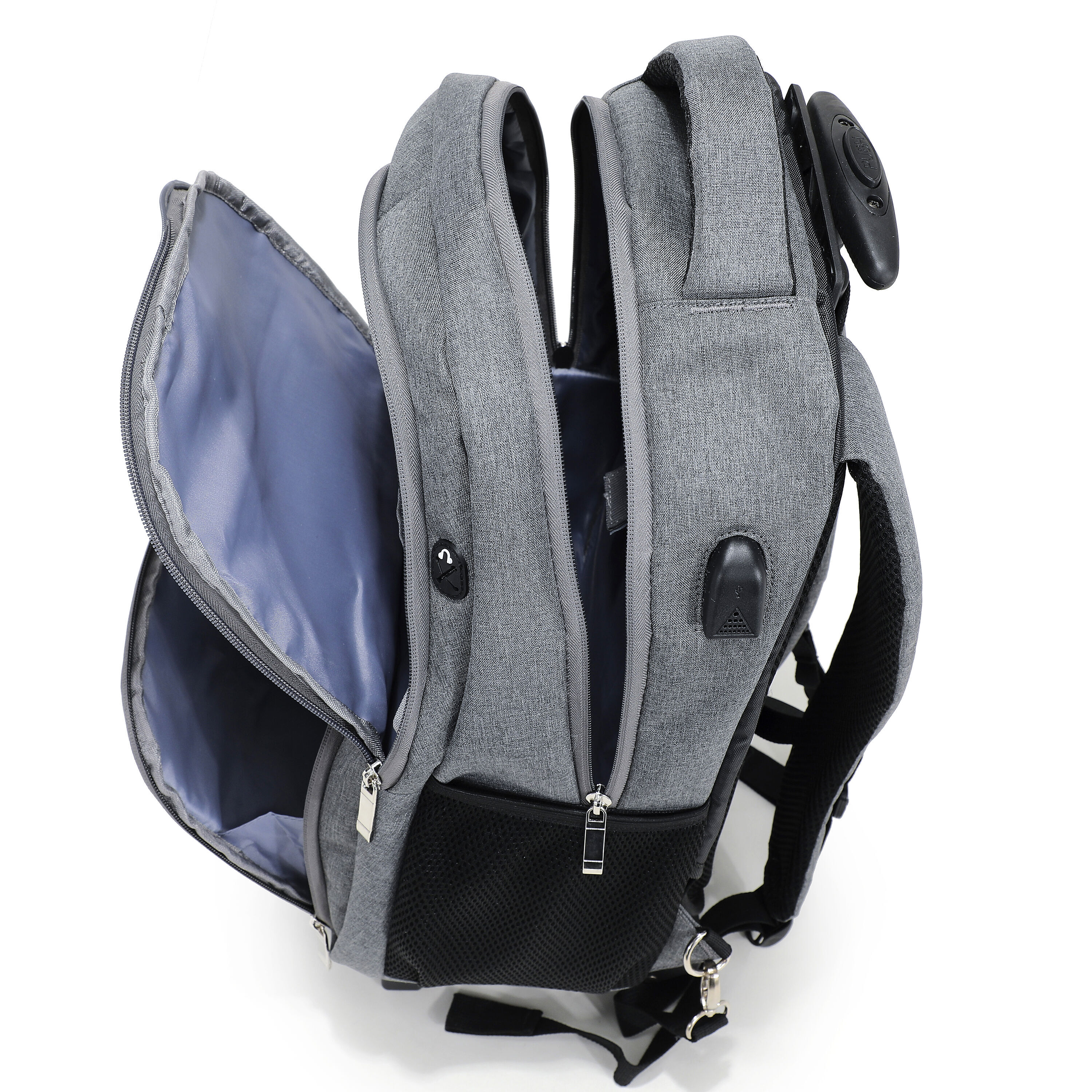 Factory Direct Waterproof Rolling Bag Laptop Backpack Wheeled Carry-on ...