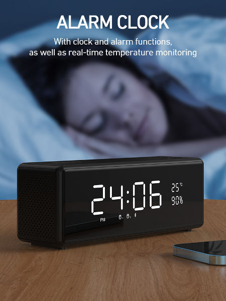Buy Wholesale China Bwoo High-ead Digital Display Alarm Clock Bluetooth ...