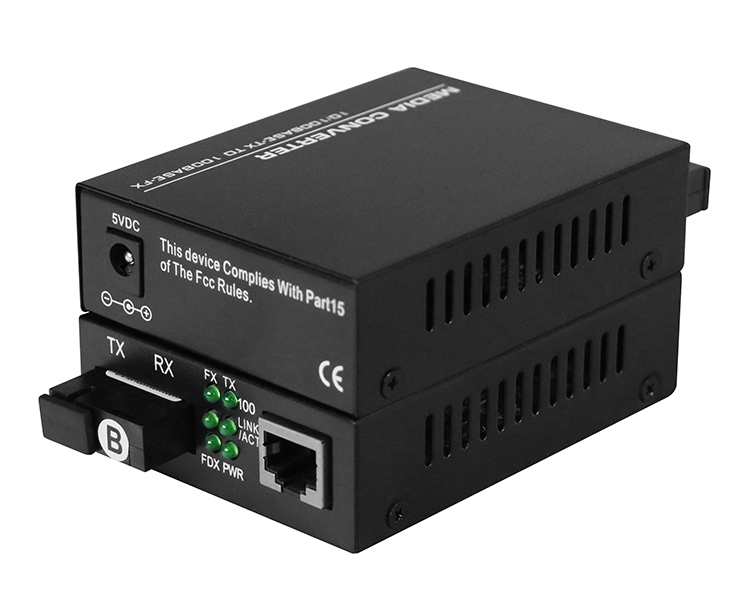 Buy Wholesale China 10/100m 1310nm 1550nm Media Converter Wdm Single ...