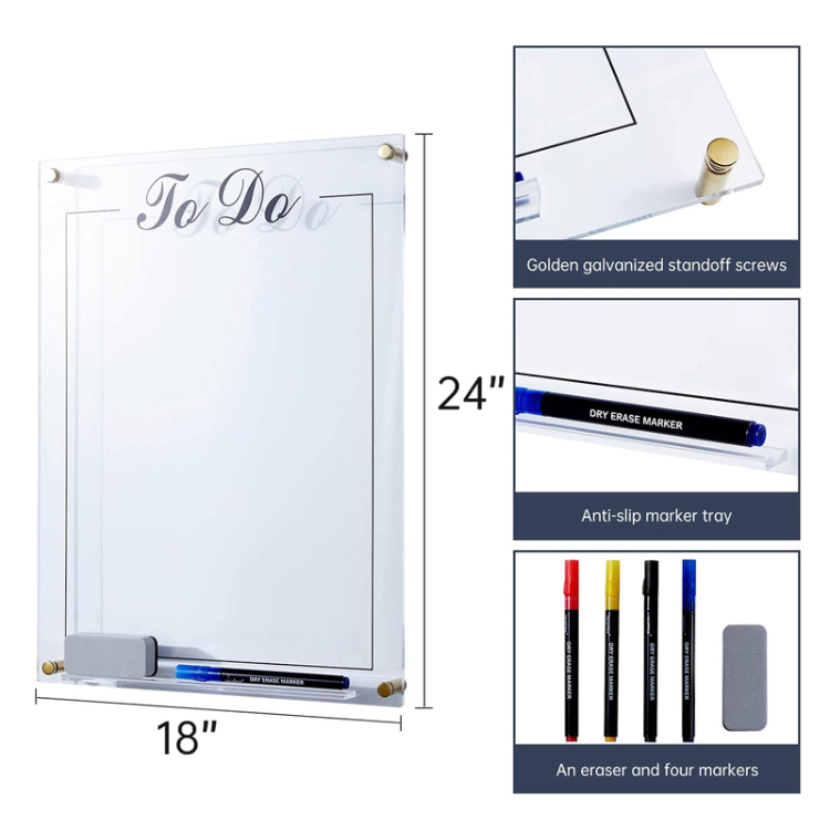 Bulk Buy China Wholesale Jayi Custom Clear Acrylic Dry Erase Board Wall ...