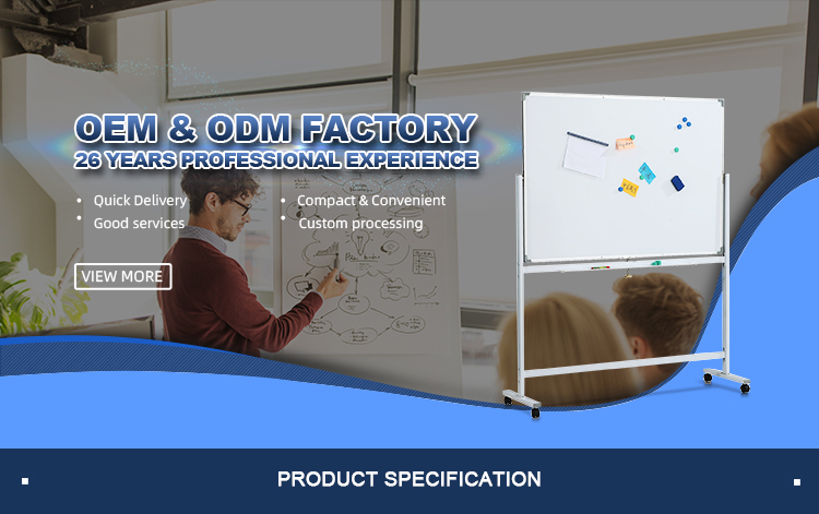 Kbw Aluminum Memo White Board Double Side 90x60cm Dry Erase Board Wall ...