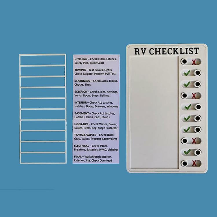 Bulk Buy China Wholesale Pocket To Do List Elder Care Rv Checklist ...