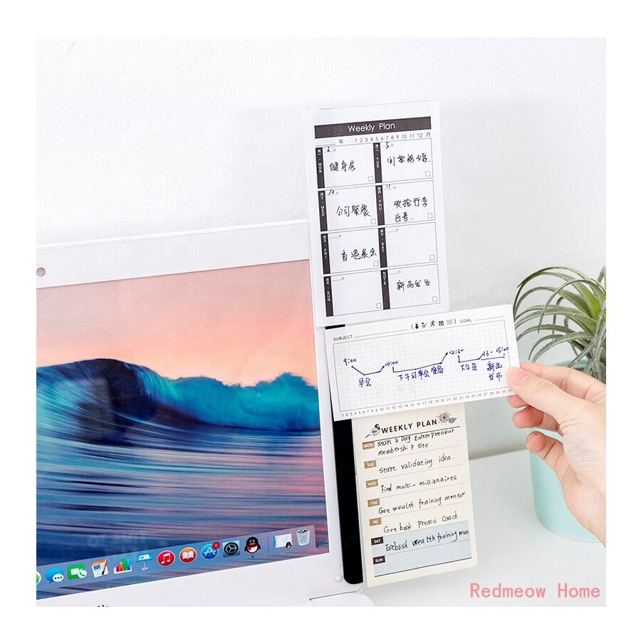 Computer Monitor Memo Board- Monitor Memo Board Handles, Easy To ...
