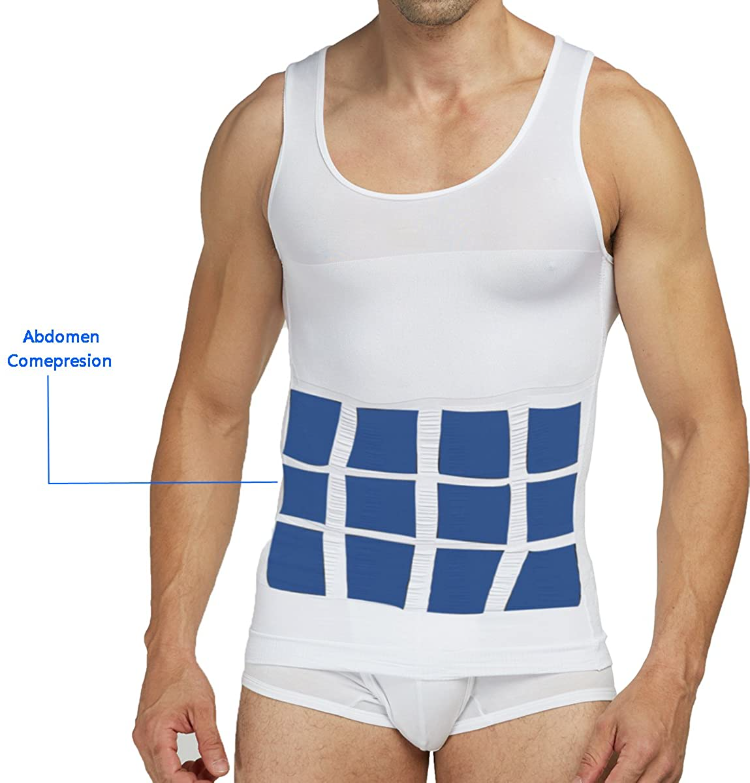 Buy Wholesale China Men's Slimming Body Shaper Vest Slim Tank Top ...