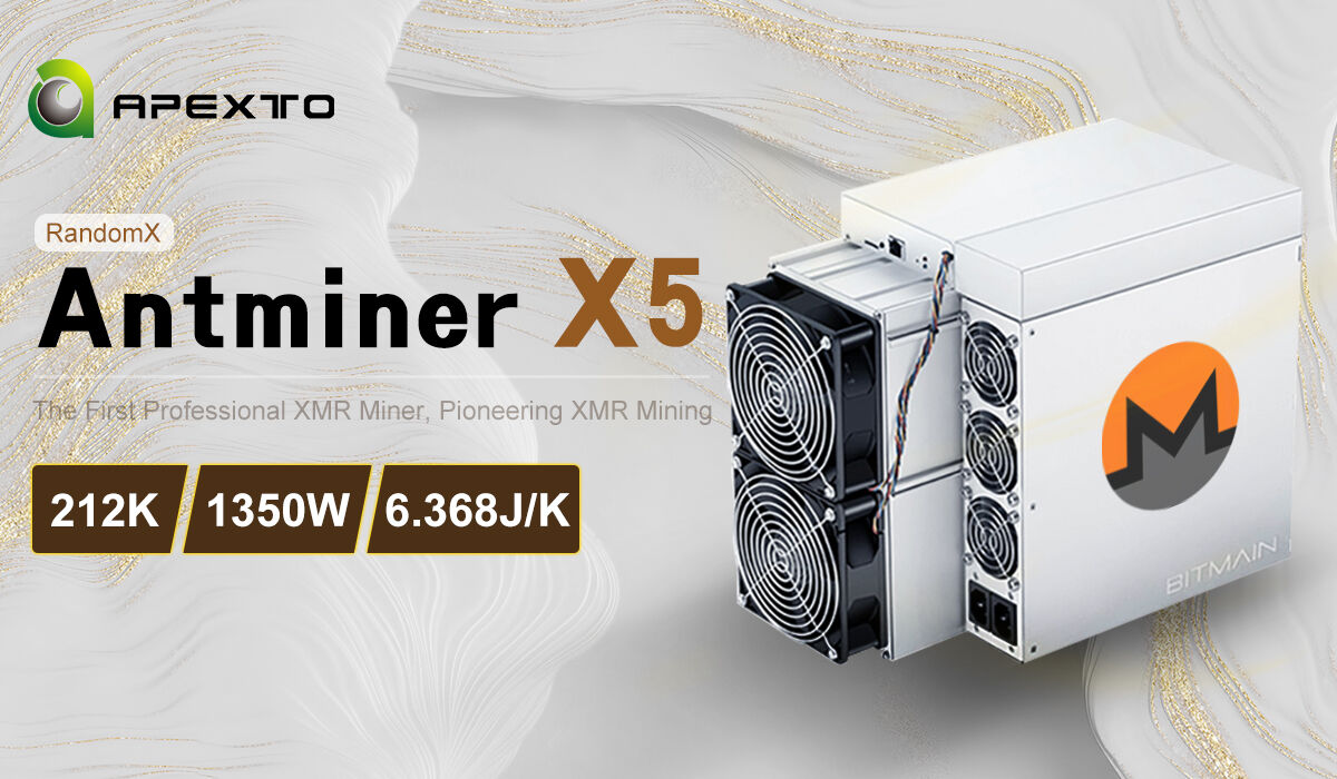 Brand New Blockchain Miner Xmr Bitmain Antminer X5 212kh/s 1350w Monero Crypto Mining Machine ...