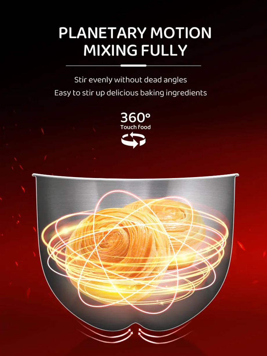 Buy Wholesale China Eap 2023 Stand Mixer High Power Capacity 2200w Cake Bread Dough Mixer ...