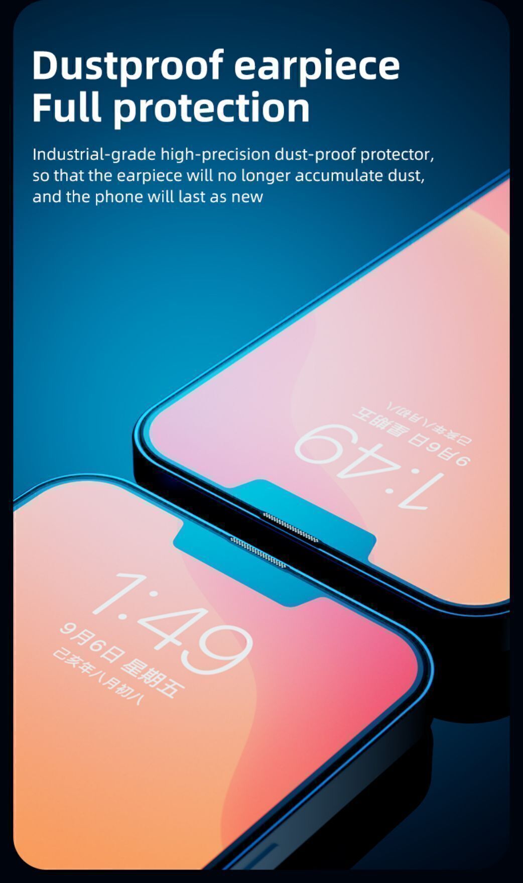 9h 2.5d Full Glue Tempered Glass Anti-scratch Lion Screen Protector For ...