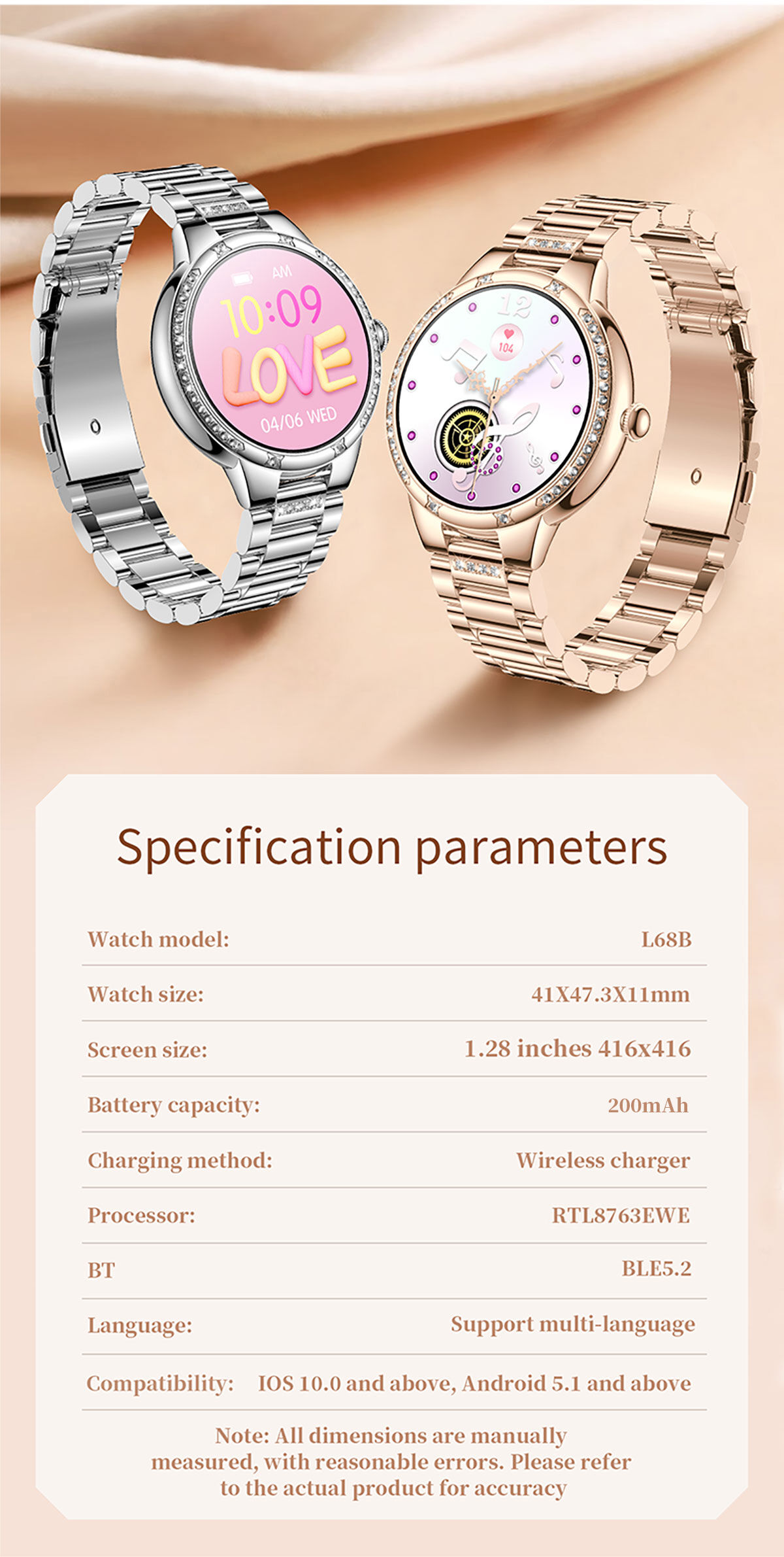 Buy Wholesale China Wholesale Touch Screen Smart Watches For Health ...