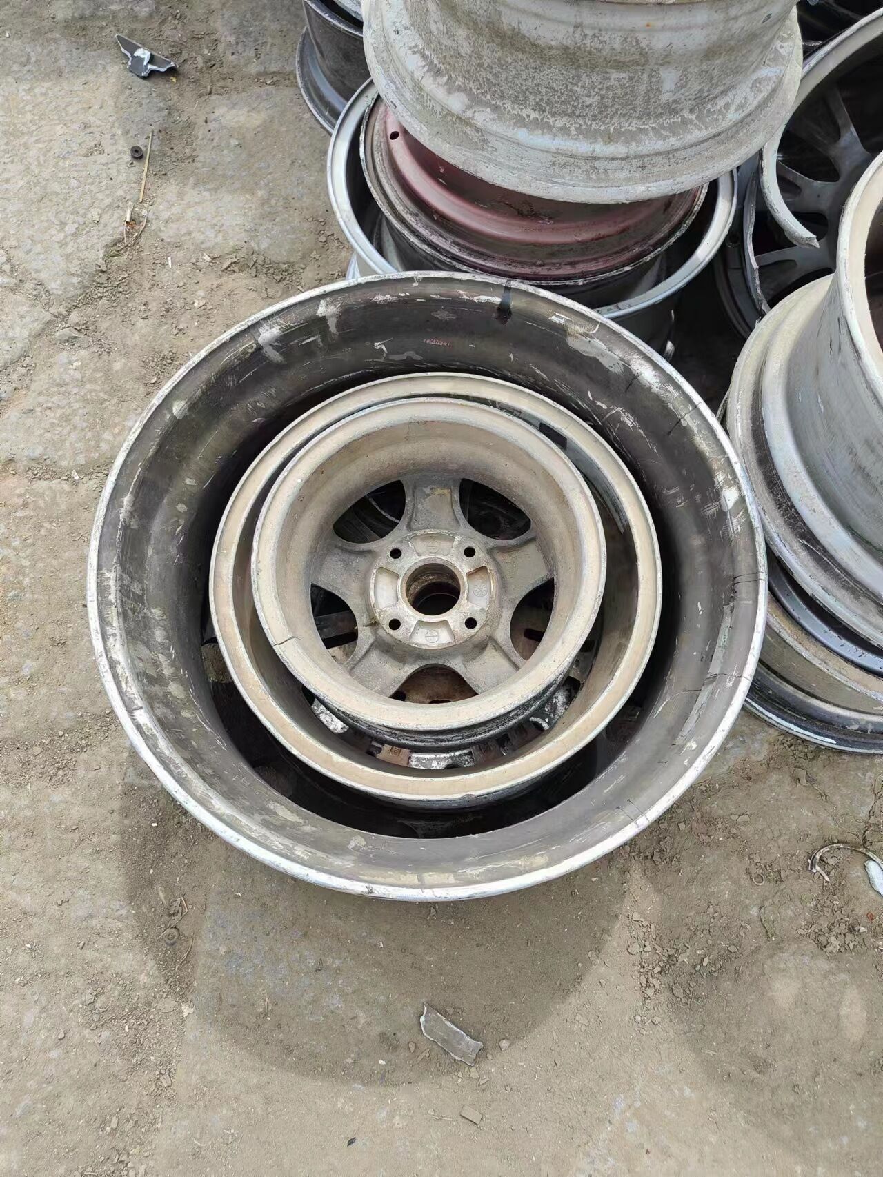 Buy Wholesale China Warehouse Secondary Aluminum Scrap Aluminum Wheel ...