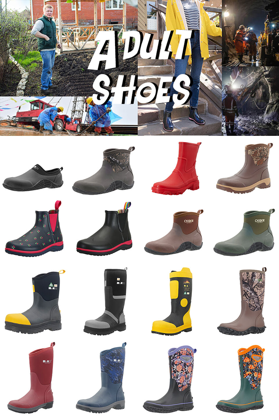 Kids' Rubbere Rain Boots Keep Your Little Ones Dry And Safe In Snow And ...