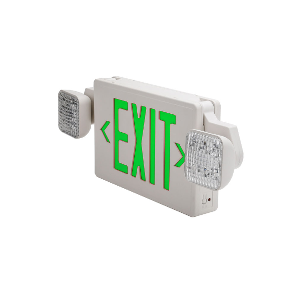 Bulk Buy China Wholesale Led Emergency Light Green Letter White Abs ...