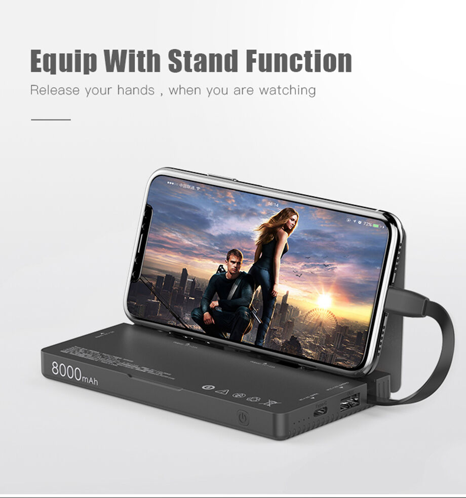 Customized Logo Oem Odm Public Sharing Office Mobile 8000mah Metal ...