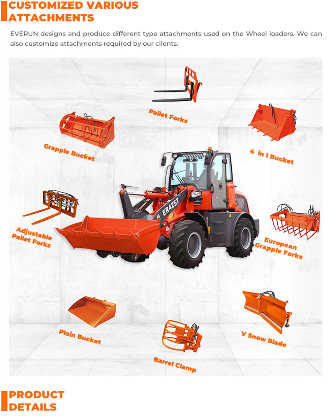 Buy Wholesale China Everun Brand Er420t Brand Construction Front ...