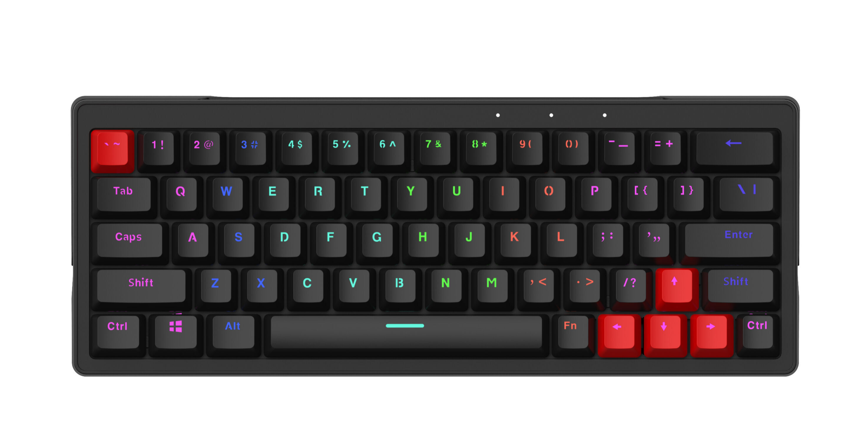 Buy Wholesale China Triple-mode 61 Keys&64keys Mechanical Keyboard With ...