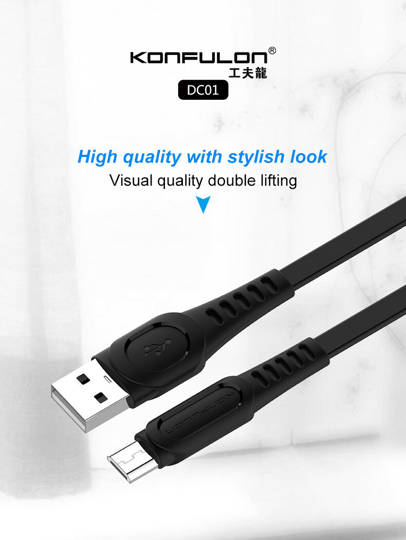 Buy Wholesale China Konfulon Promotion Product 1m 2.4a Tpe Cable & Usb ...