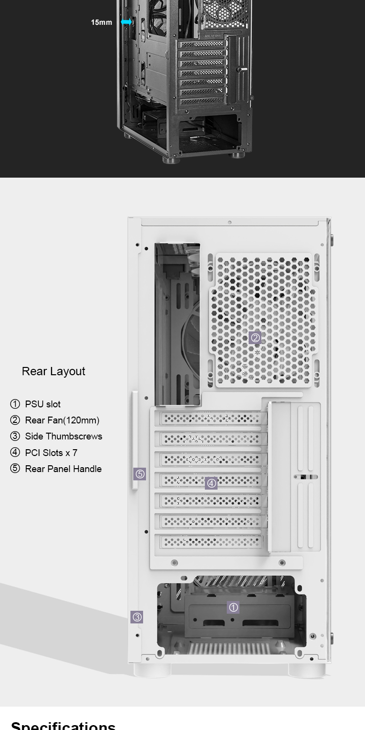 Bulk Buy China Wholesale R12 White Gaming Cabinet Cpu Case Supporting ...