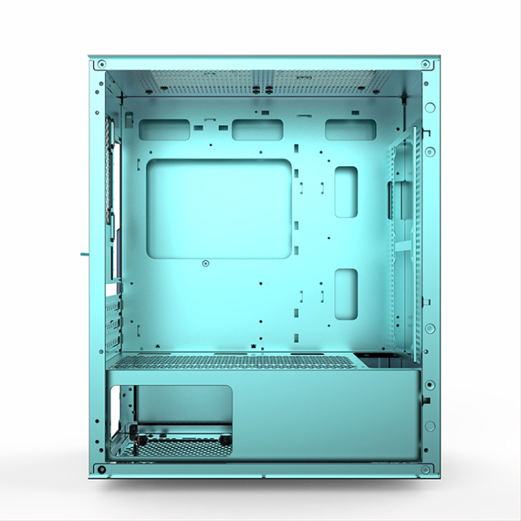 V650 Green Private Design Of Green Computer Box Pc Case For Gamer With ...