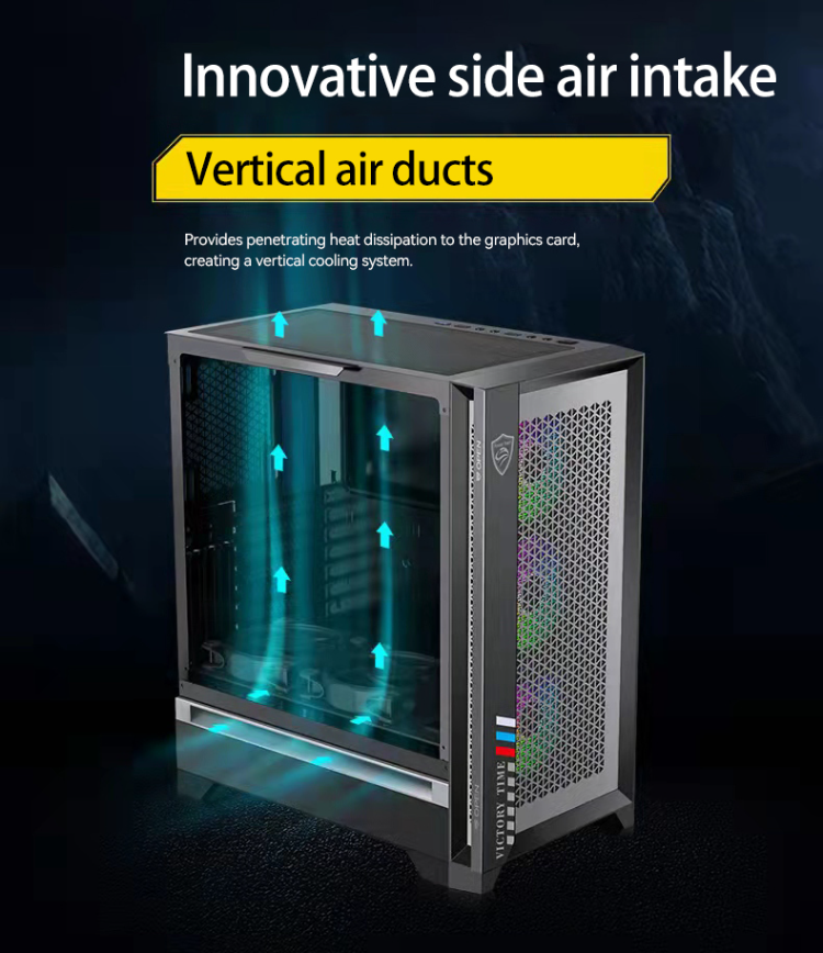 Buy Wholesale China Rgb Custom Gaming Pc Case Atx Gaming Cabinet Pc ...