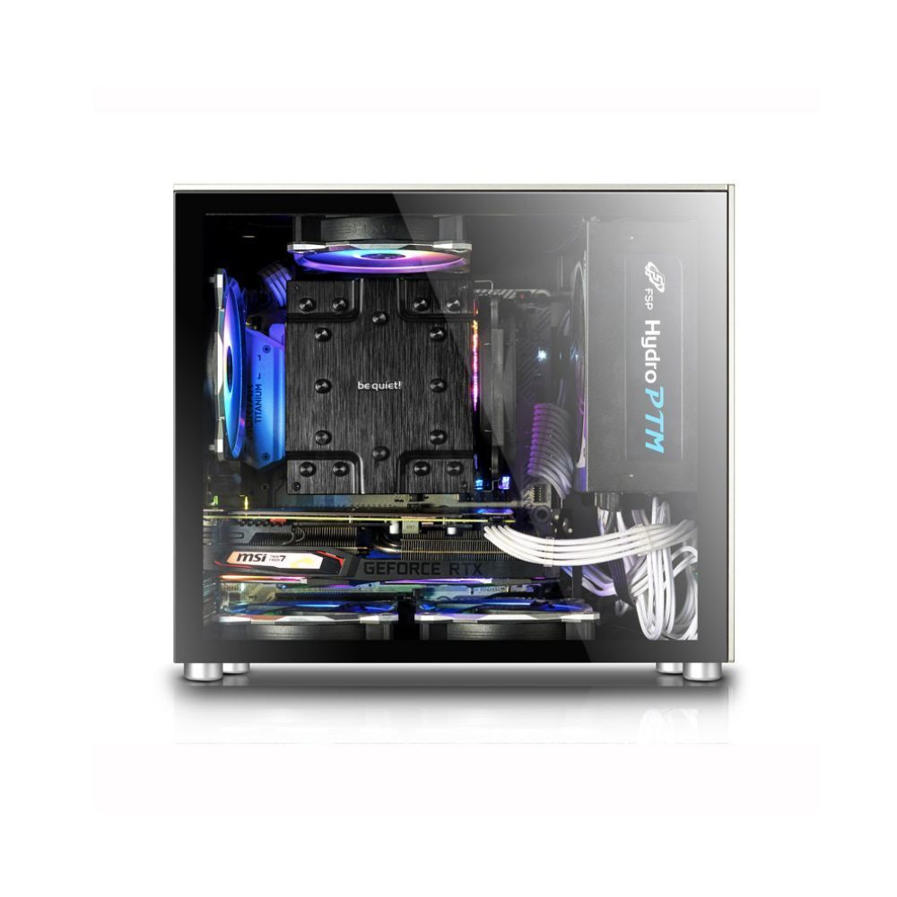 Custom Panel Beating Transparent Desktop Itx Rgb Computer Atx Gamer Pc ...
