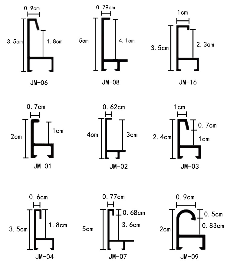 Buy Wholesale China Aluminum Frame Profile For Picture Frame/photo ...
