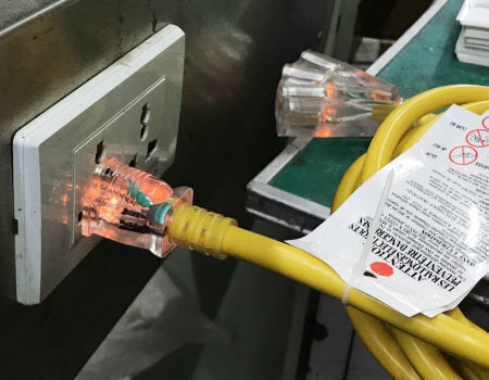 Cee 16a 400v Iec 60309 (3p+n+pe) 5 Pin Industrial Extension Cord, En ...