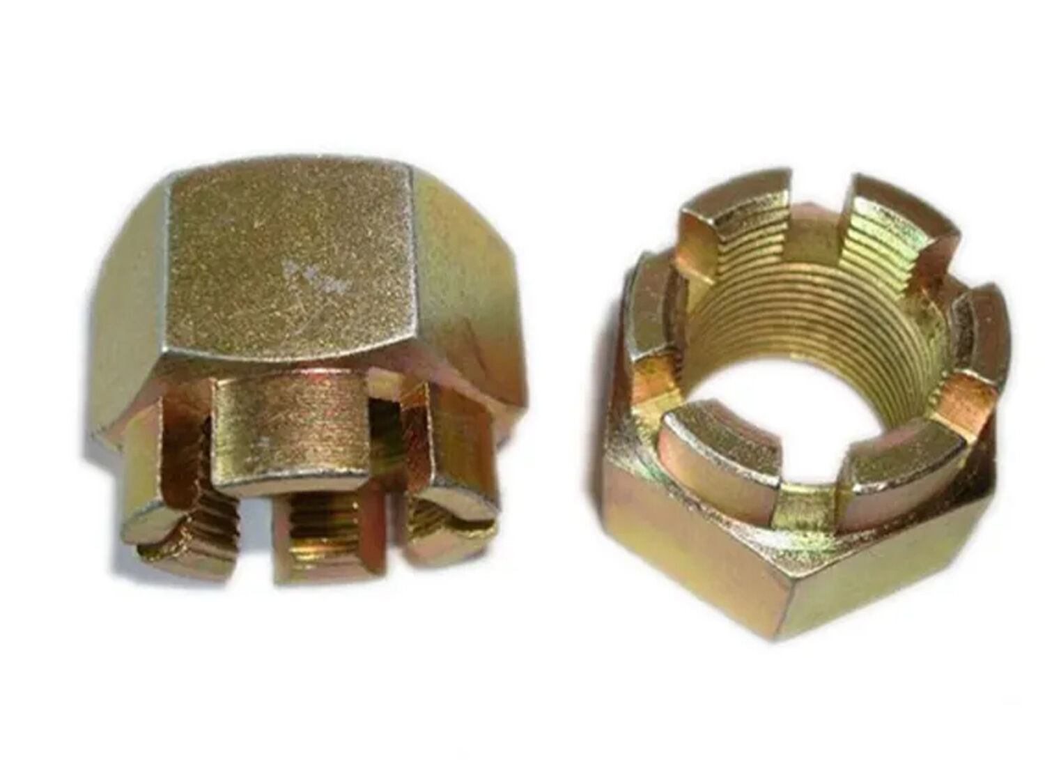 Manufacturer Sale Carbon Steel Hex Castle Nut M1 To M16 Hexagon Slotted ...