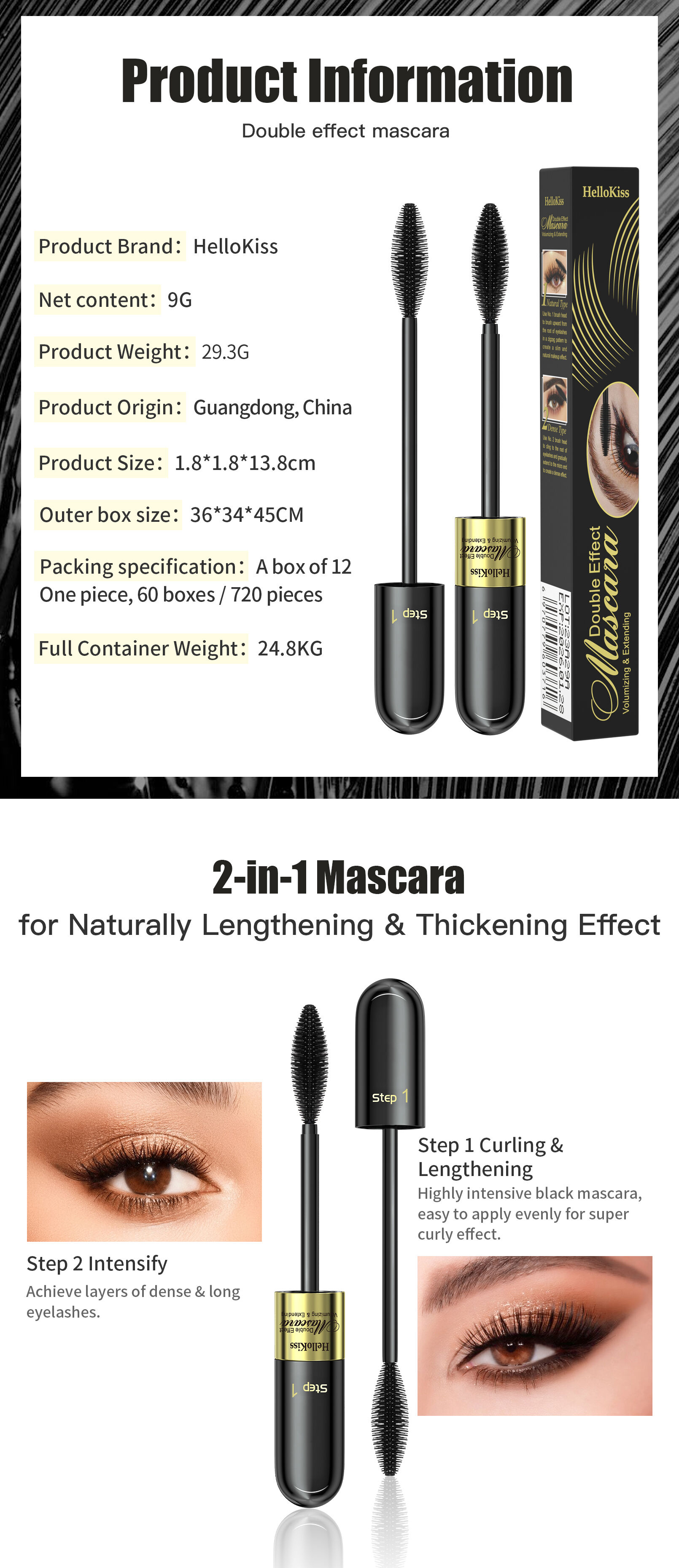 Buy Wholesale China Make Up Custom Organic Eye Lash Enhancer ...