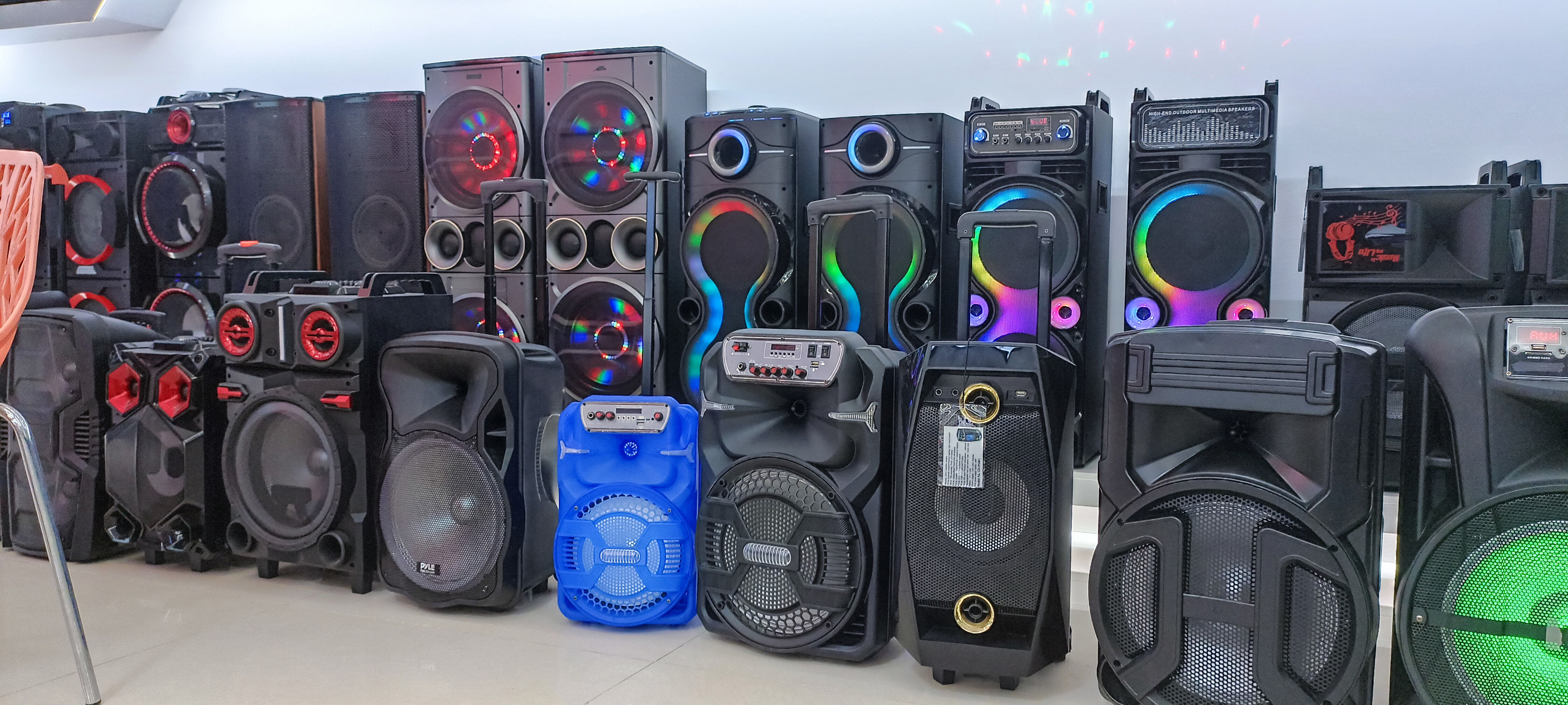 Buy Wholesale China High Power 100w Dual 15 Inch Party Speaker Flash ...