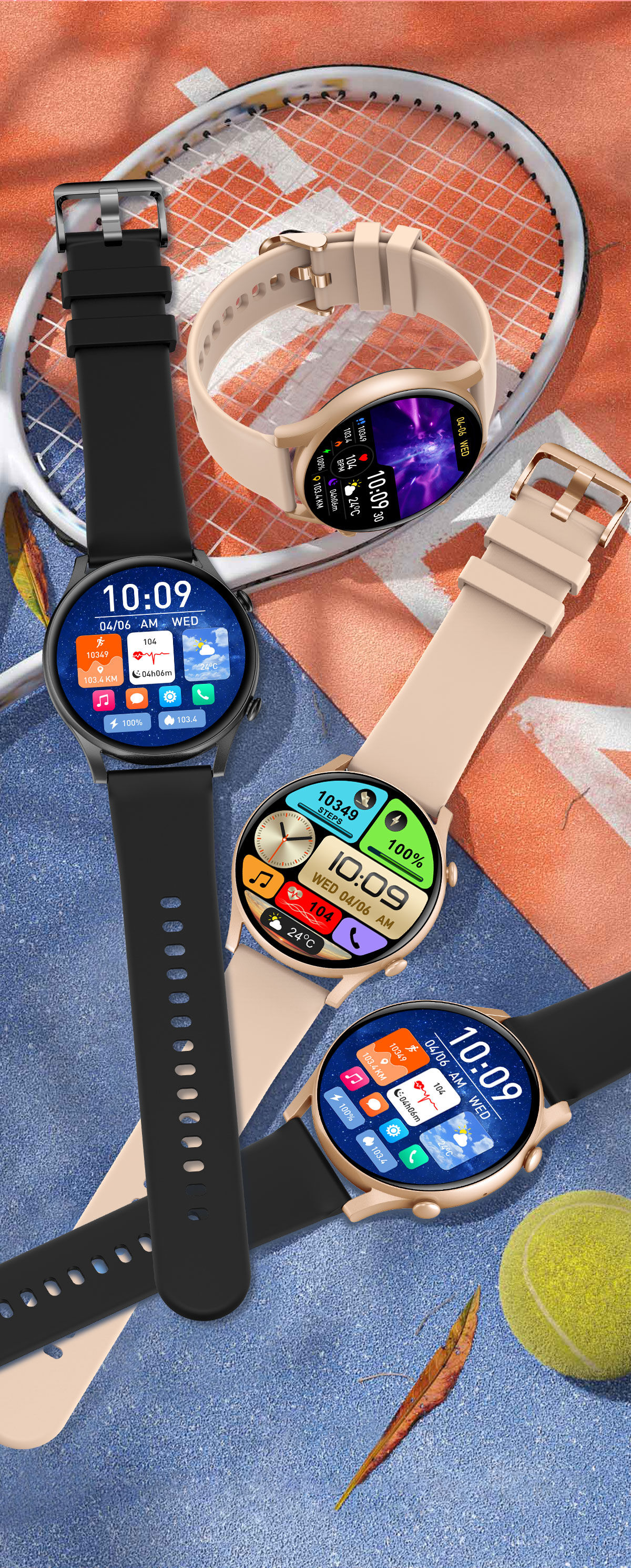 Buy Wholesale China 2023 Sondon Oem 1.43 Inch Round Amoled Smart Watch ...