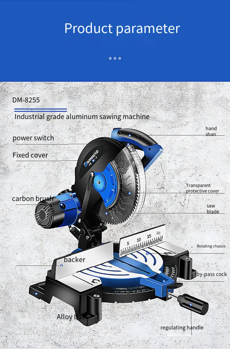 Buy Wholesale China Mry 1850w 6000r/min 255mm 220v Sierra De Inglete ...