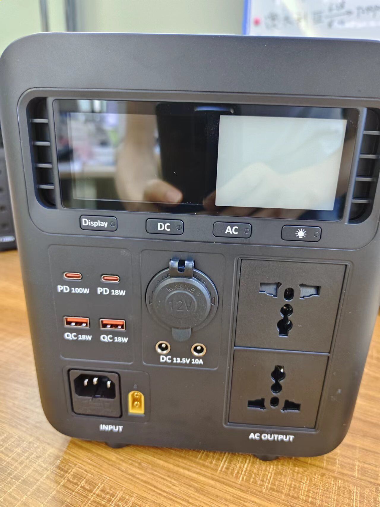 700w Solar Generator Power Station Lifepo4 Battery Pure Sine Way Ac ...