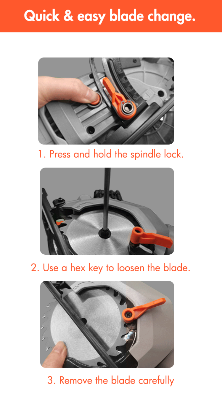 Portable 20v 3400rpm Wood Cutting 4-1/2 Inch Cordless Electric Mini ...