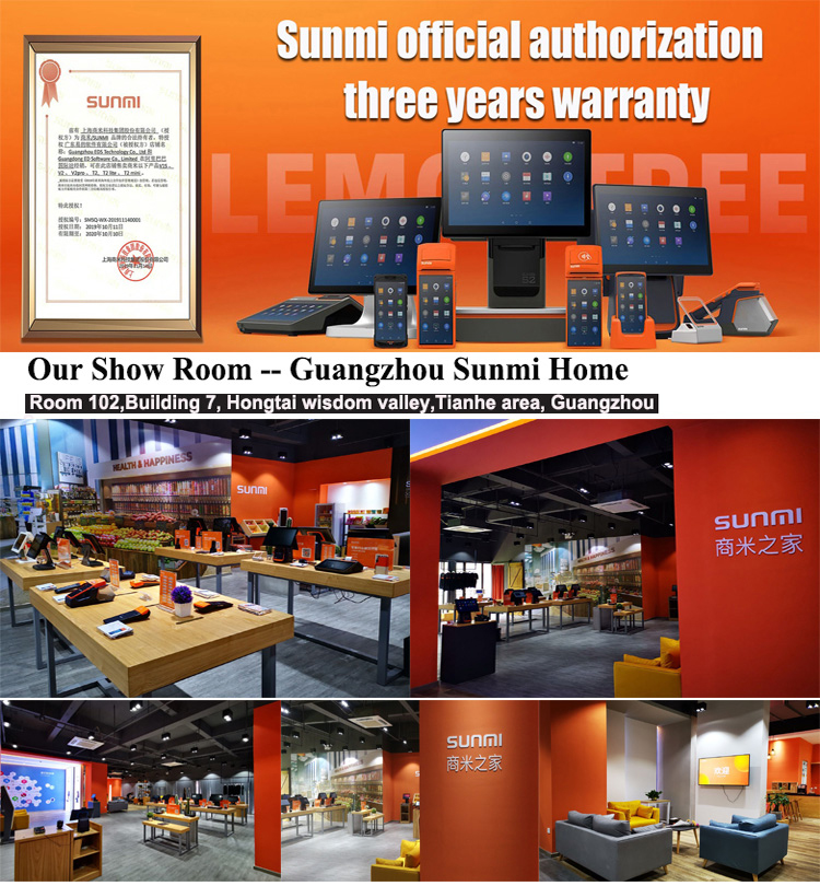 Sunmi V2 Handheld Pos Mobile Smart Terminal Pos Android System 2g Ram ...