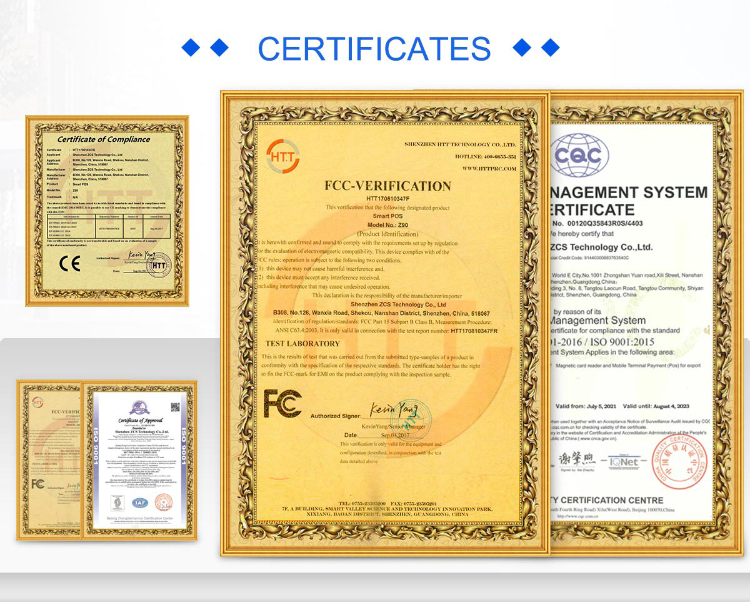 Zcs Z91 Wireless Data All In One Android Custom Pos Systems Offline ...