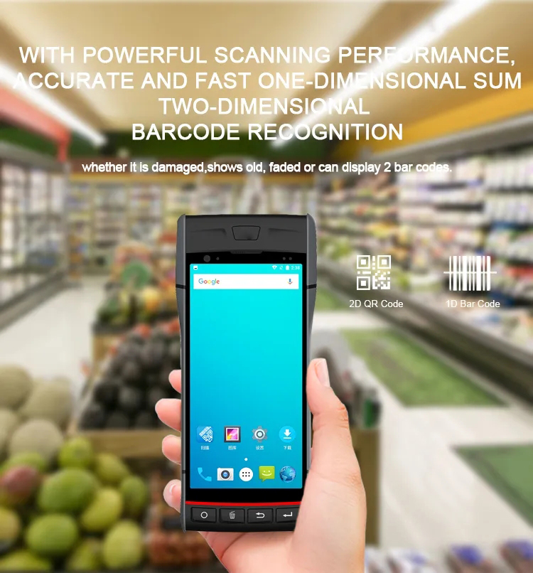 Buy Wholesale China Mobile Handheld Pda S60 Rugged Ip65 Android Data ...