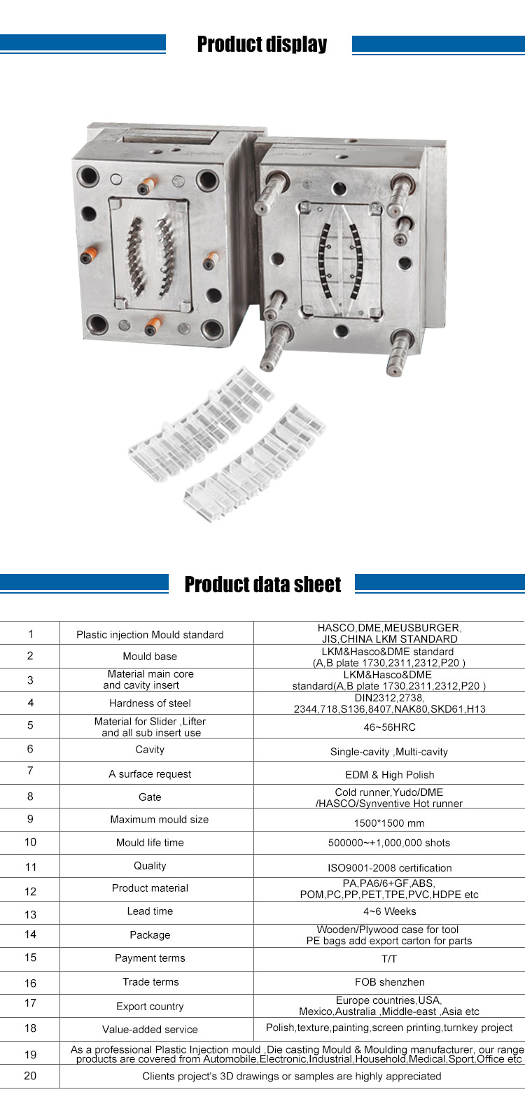 Iot Plastic Enclosure Mold Custom Plastic Injection Shell Mold, Smart ...